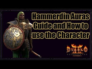 Hammerdin Auras Guide and How to use the Character [ Beginner Guide ] D2R