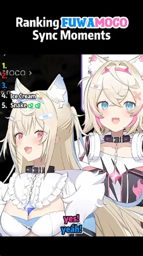 174K views · 28K reactions | Ranking the FUWAMOCO Sync Moments @NyelCh [YT] ( ˶°ㅁ°) !!. Follow the best clips they made. You can see more if you click here ↘️ https://youtube.com/shorts/QbrRlJV2GUk?si=ZGlTDsX61fe17u5- | I know you like VTuber | Facebook