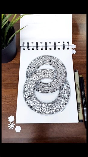 15 Patterns. 15 Mandalas | A flip through journey