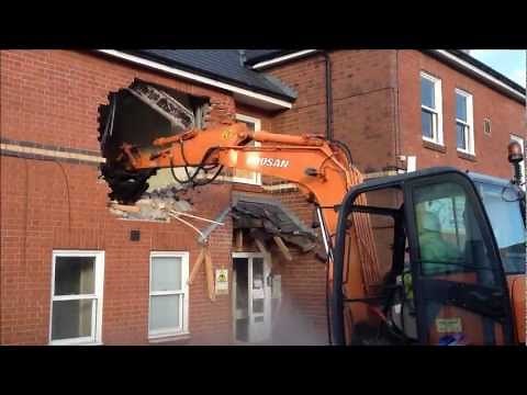 Cheltenham Building Demolition December 2012