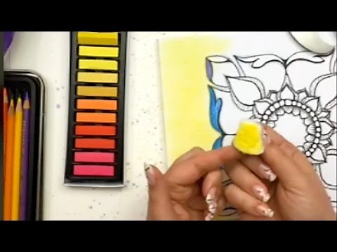 Coloring Backgrounds with Soft Pastels