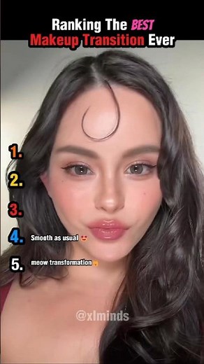 Ranking The Best Makeup Transition Ever (Part 2)