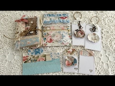 Mini Journal, Pocket Pouch, Tags, Note Cards | Project Share & TUTORIAL - Inspiration Ideas