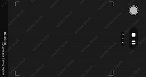 Smartphone video recording overlay frame, phone streaming interface, recording timecode, vertical camera mobile screen recorder, footage