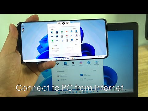 Connect to your PC from PHONE ! Anywhere , Free