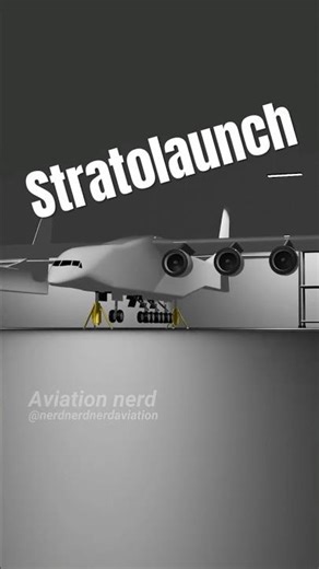 ✈️👨‍✈️Scaled Composites Model 351 Stratolaunch or Roc #aviation #stratolaunch #aviationgeek