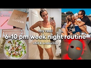 MY PRODUCTIVE & CHILL NIGHT ROUTINE🌙 after work self care + healthy habits