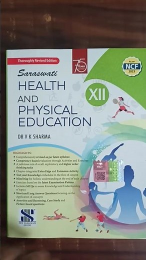 Health & physical education, class 12, CBSE, Dr V.K Sharma