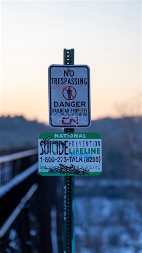kp on Instagram: "The Arcola High Bridge 184 feet above the St. Croix River. Half a mile of steel and silence. Built in 1911, the Arcola High Bridge is an engineering marvel. Five steel arches spanning the valley between Minnesota and Wisconsin, still carrying freight trains over a century later. It’s also become something else: a place where people go when they feel out of options. But here’s what nobody tells you: Most people who survive a suicide attempt say the moment they acted, they immedi