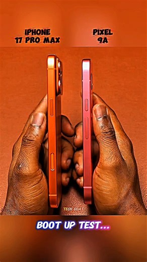 ​🔥 iPhone 17 Pro Max vs Pixel 9A: Shocking Boot Up Speed Test! 🚀