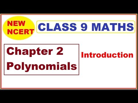 Class 9 Maths | Chapter 2 Introduction | Polynomials | New NCERT | Ranveer Maths 9