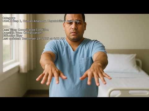 Hepatobiliary Anatomy, Human Anatomy, USMLE Step 1 - Full Vignette with Extended Explanations