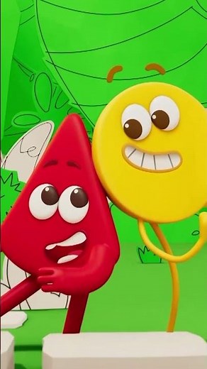 Rainbow Pride! 🌈 | Learn Colours | @Colourblocks #shorts