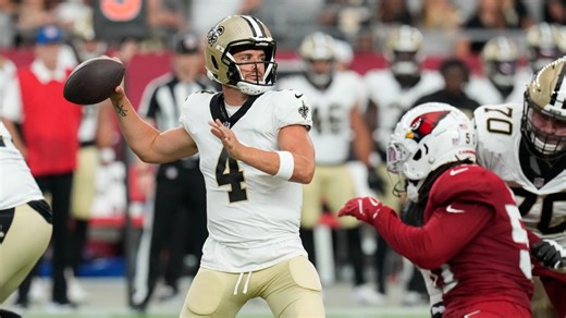 Saints starters sputter with new offense in preseason opening win over Cardinals