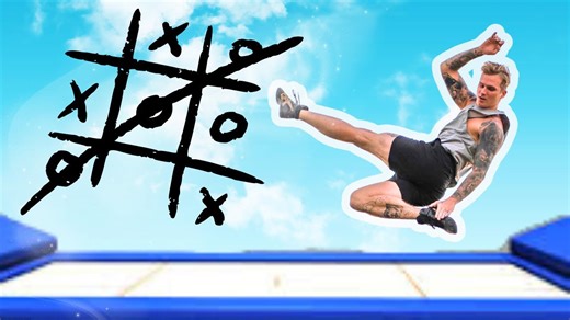 Epic tic tac toe showdown with roommates got way too intense