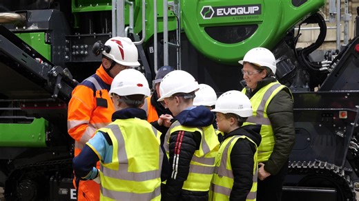 An exciting day for EvoQuip 💚 Yesterday we came together at our Omagh site to mark the first dispatch of the Bison 220R, and celebrate the people behind it. It was great to welcome pupils from St Josephs Primary School, Drumquin and see such strong interest in engineering and our machines from the next generation. Huge thanks to everyone involved for the teamwork, commitment and effort that made this milestone possible. This is what building together looks like 💪 Find out more on the latest Ev