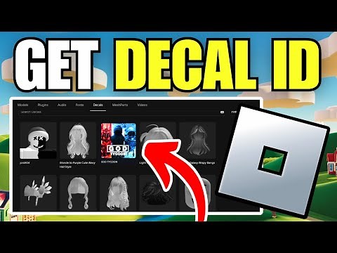 How To Find Decal ID on Roblox (Copy Image IDs)
