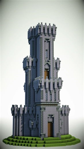 Dark Fantasy Medieval Tower 🗡️ | Elden Ring Inspired Minecraft Build