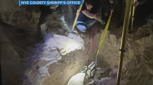 Deputies from one Nevada law enforcement agency had to perform a rescue mission on a donkey stuck in a 10-foot mining hole. #DonkeyRescued #NevadaDonkeyRescue DonkeyInMiningHole | NewsNation