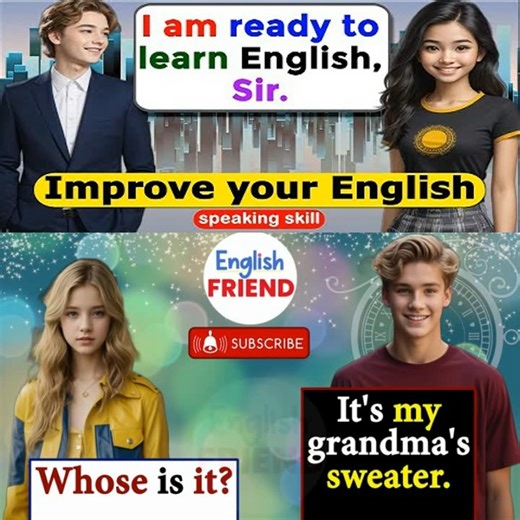 Dialy English Practice Video to improve English Listening and Speaking Skills with English Subtitle Level -1 Speaking English Practice Conversation video for beginner. English listening Practice Video. Basic English Speaking Course. Learn English language Online #spokenenglish #spokenwordschallenge #speaking #speakingenglish #speakingclass #SPEAKINGCHALLENGE #speakingpractice #learnenglish #learnenglishonline #learnenglishdaily #learningenglish #learningisfun #learningthroughplay #learningenglis