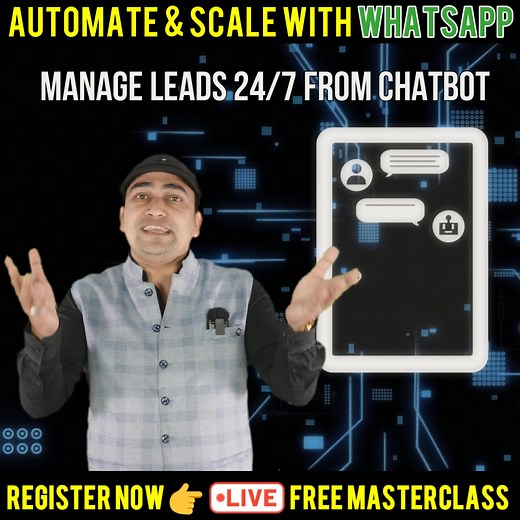 𝐒𝐇𝐇𝐇... 𝐓𝐡𝐞 𝟐𝟒𝐱𝟕 𝐖𝐡𝐚𝐭𝐬𝐀𝐩𝐩 𝐒𝐚𝐥𝐞𝐬 𝐒𝐞𝐜𝐫𝐞𝐭 𝐢𝐬 𝐎𝐮𝐭! 🤫 𝐒𝐓𝐎𝐏 𝐰𝐚𝐬𝐭𝐢𝐧𝐠 𝐭𝐢𝐦𝐞 𝐦𝐚𝐧𝐮𝐚𝐥𝐥𝐲 𝐫𝐞𝐩𝐥𝐲𝐢𝐧𝐠! Turn your WhatsApp into an automated Sales Machine and 𝐛𝐨𝐨𝐬𝐭 𝐬𝐚𝐥𝐞𝐬 𝟓𝐗 - 𝟏𝟎𝐗! In this FREE Masterclass, you will learn the API system used by 3,000 smart business owners to: ✅ 𝐈𝐧𝐭𝐞𝐠𝐫𝐚𝐭𝐞 𝐰𝐢𝐭𝐡 𝐅𝐚𝐜𝐞𝐛𝐨𝐨𝐤/𝐈𝐧𝐬𝐭𝐚 𝐀𝐝𝐬, 𝐒𝐡𝐨𝐩𝐢𝐟𝐲, 𝐙𝐨𝐡𝐨, 𝐆𝐨𝐨𝐠𝐥𝐞 𝐒𝐡𝐞𝐞𝐭𝐬, 𝐚𝐧𝐝 𝟏𝟎𝟎𝟎'𝐬 𝐨𝐟 𝐨𝐭𝐡𝐞𝐫 𝐚𝐩�