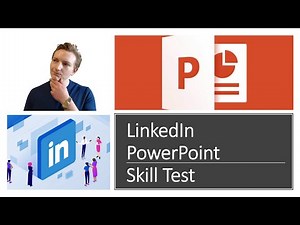 LinkedIn Microsoft PowerPoint Skill Test / Assessment (and skill badge)