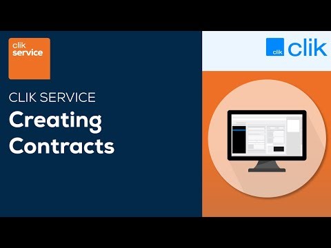 How to Create Contracts | Clik Service