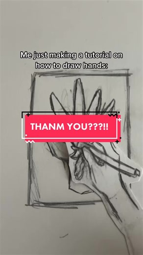 Drawing Hands Backwards Tutorial