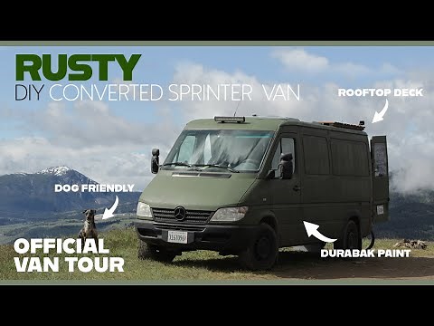 VAN TOUR | DIY UNDER 5k?? - FULL WALKTHROUGH OF 2005 T1N SPRINTER