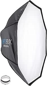 Westcott Rapid Box Switch Octa-L Bundle with FJ400/Bowens Insert - Portable Photography Studio and On Location Octabox Softbox Kit - Universal Design with Interchangeable Light Mount