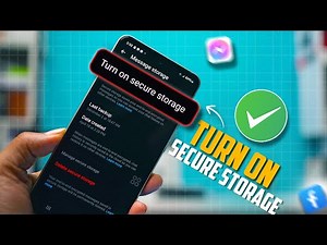 How to Turn On Secure Storage on Messenger on Android