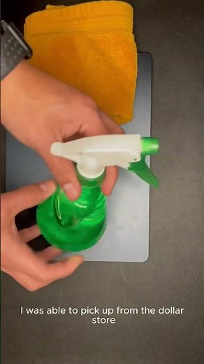 How to clean the fingerprints off of your MacBook Air M2 Midnight 💻 #apple #macbook #shorts