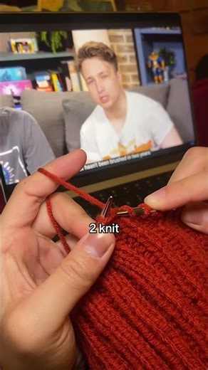 how to knit ribbed stitches (easy!!) #knitting #knit #crochet #craft