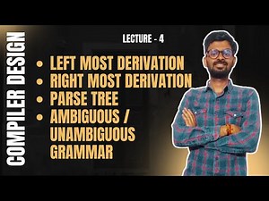 Lec-4: Derivation of String & Ambiguous/Unambiguous Grammar | GATE CSE 2026 | Tricks & Shortcuts