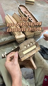 ⚓ Crafting T012 – USS Constitution | Admiral Line From hull to rigging, every detail is handcrafted to honor this legendary ship. Built with precision, passion, and pride. ✨ #USSConstitution #ShipModel #ModelShip #Handcrafted #ExclusiveEdition #OMHUSA | Ship Model