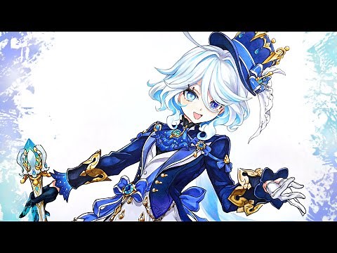 How to draw Furina | Genshin Impact | Step by step Tutorial / Part1(Line art)