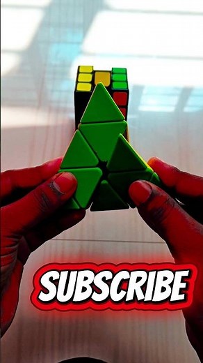 Pyramid Rubik's Tricks #cube #pyramidcube
