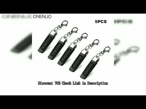 433MHz Auto Copy Remote Control Electric Garage Door Opener Remote Controller Duplicator Clone Cloni