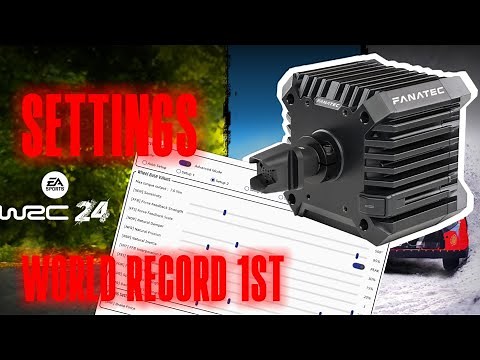 Best FANATEC CSL DD Settings That Will Make You FASTER in EA WRC!
