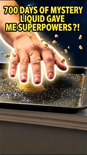 MYSTERY LIQUID GAVE ME POWERS!! #shorts