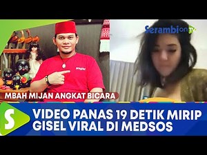 Video Panas 19 Detik Mirip Gisel Viral di Medsos, Mbah Mijan Angkat Bicara dan Ucapkan Terima Kasih