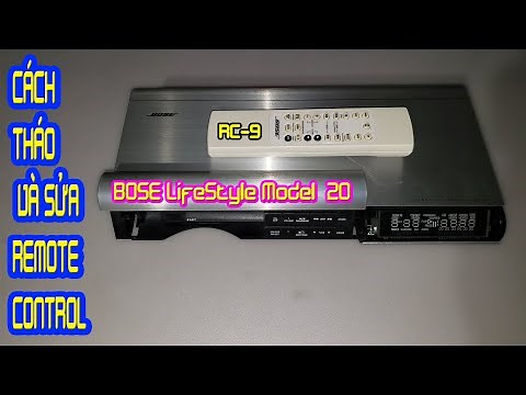 How To Take off and Repair BOSE RC-9 Remote Control - Cách Tháo và Sửa Remote Control BOSE RC-9
