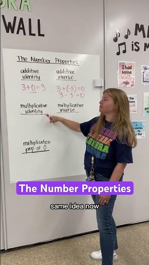 The number properties! #algebra #iteachalgebra #maths #math