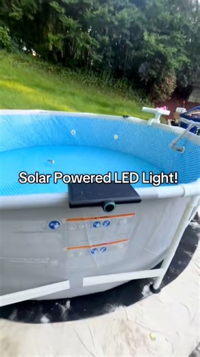 Started with a basic Intex above-ground pool… and turned it into a full backyard setup for my daughter 💪💦 This pool got some serious upgrades: ✔️ Sand filter system for better filtration ✔️ DIY waterfall feature ✔️ Pool fountain for circulation and fun ✔️ LED lighting all around the pool ✔️ Underwater lights for night swimming ✔️ Saltwater system conversion ✔️ Hot water heater for warmer swims Just a Girl Dad doing Pool Dad things and building something awesome so my daughter can have the cool