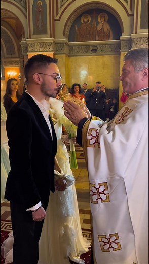 1M views · 18K reactions | Cununia religioasă este una din cele șapte Sfinte Taine ale Bisericii, prin care un tânăr și o tânără, de aceeași credință, ortodoxă, se unesc de bunăvoie în fața Sfântului Altar, pentru a conviețui până la moarte, în vederea nașterii și creșterii de copii. Asta ne-am dorit si noi ,sa fim uniți in fata lui Dumnezeu !♥️ Asculta aici ! https://youtu.be/jKBENFF46ko | Claudia Puican | Facebook