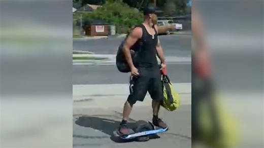Police arrest man who allegedly fled accident on a hoverboard after causing multiple injuries