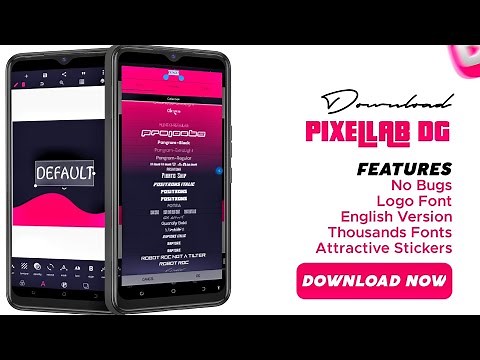 Download Pixellab DG🥇 || English Version | full Font || Free Mod Apk