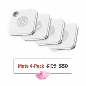🚨Valentine's Day SALE🚨 Don't wait to lose your keys to get a Tile! Save up to $50 on Tile Mate Packs, the world's BEST selling Bluetooth tracker, now with a replaceable battery! | Tile