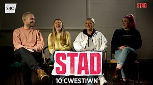 7.6K views · 53 reactions | 10 Cwestiwn, 4 Actor, 1 Diva  The truth’s out! STAD | Cyfres llawn | Full Boxset S4C Clic  https://www.s4c.cymru/clic/programme/828066936 iPlayer  https://www.bbc.co.uk/iplayer/episode/p0bnzdyh/stad-pennod-1 | S4C | Facebook
