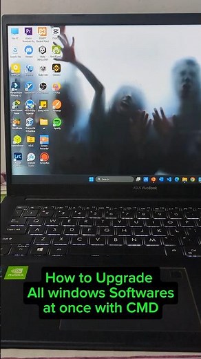 Upgrade All Softwares at Once with CMD #shorts
